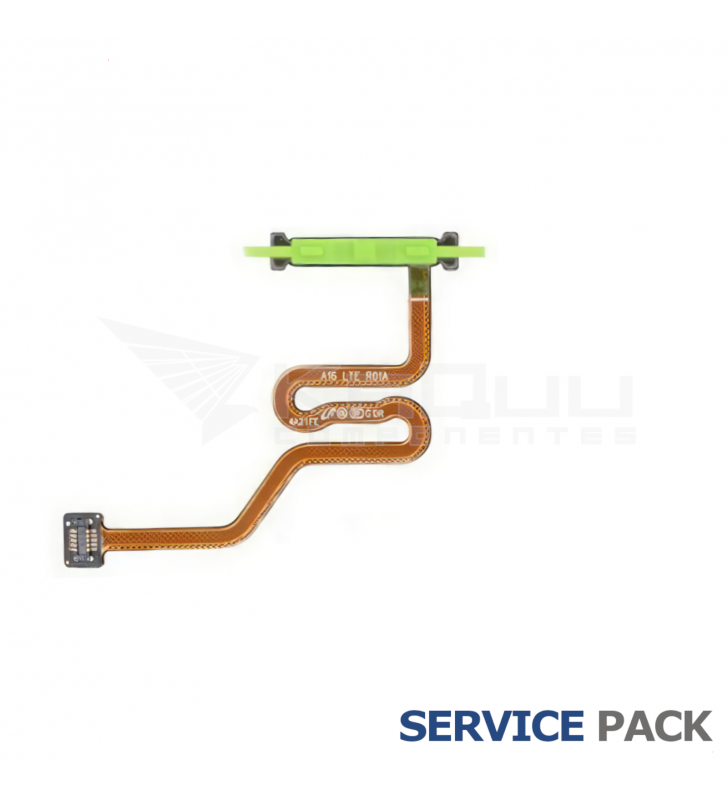 Flex Botón Huella Samsung Galaxy A16 4G A165F Gris GH96-18611B Service Pack